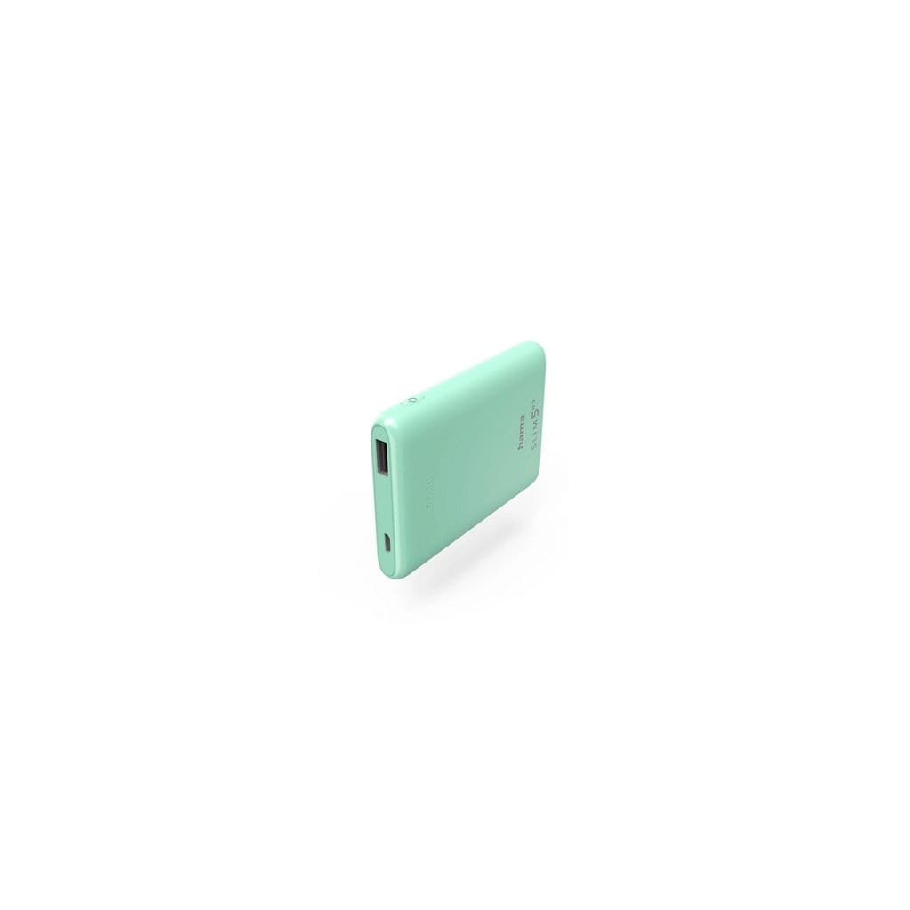 Hama Power Pack "SLIM 5HD", 5000mAh, Grün | Walfra Computer GmbH